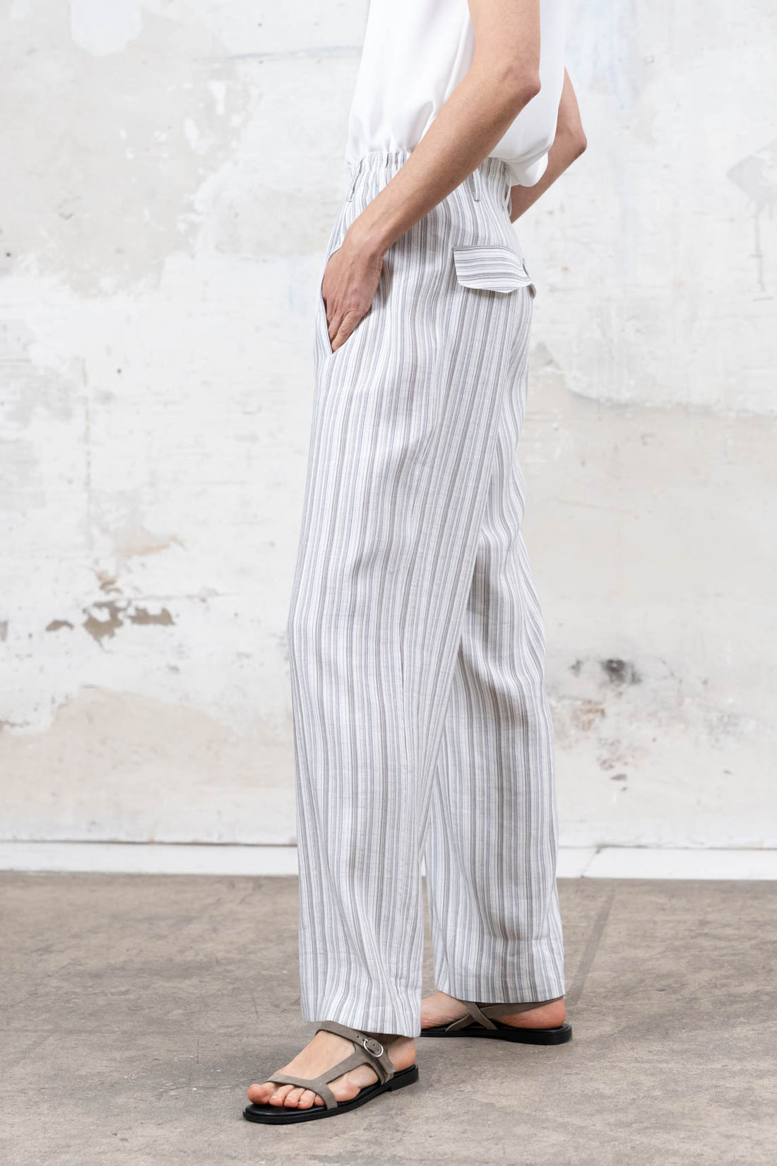 Cosenza striped trousers | Rivera